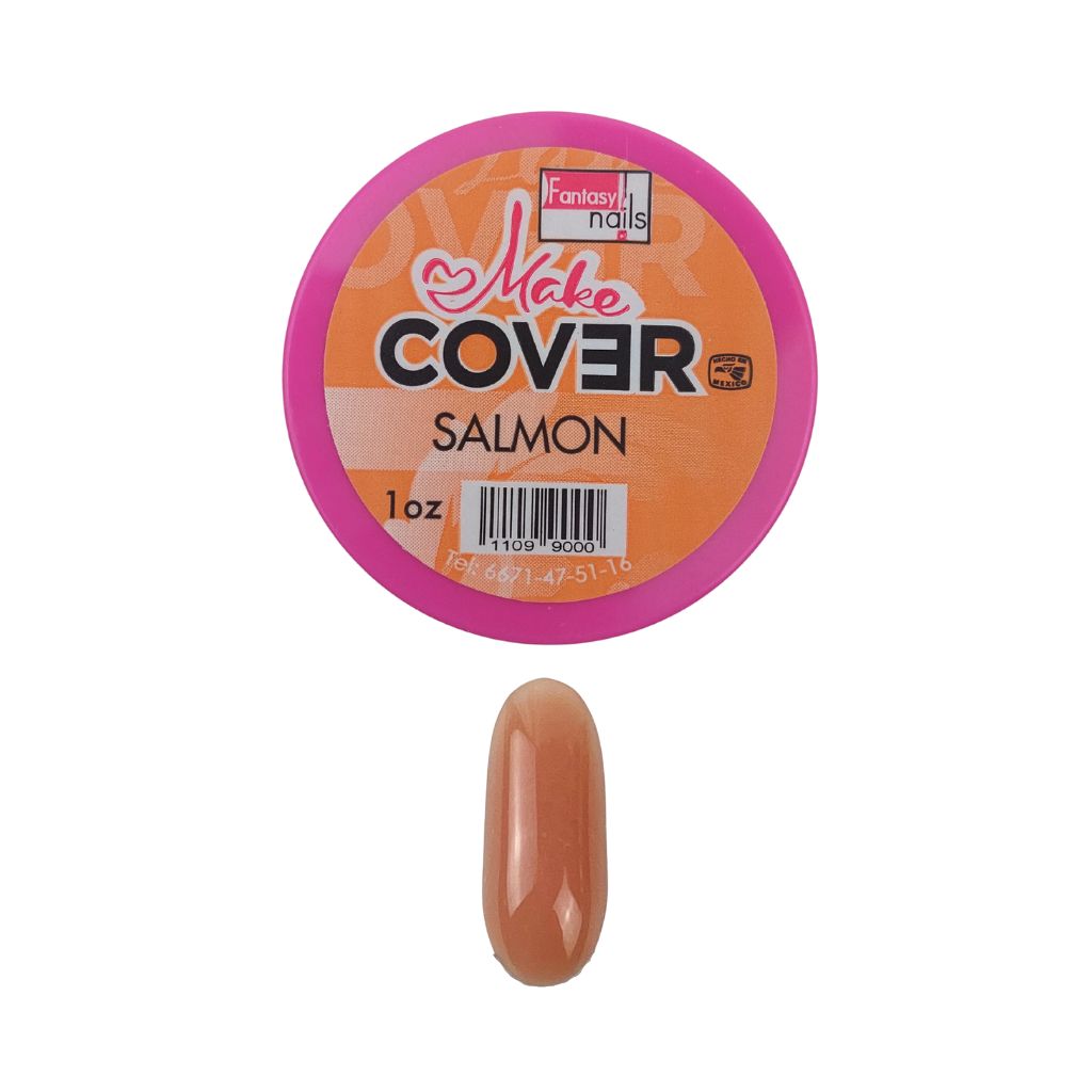 Acrílico Make Cover Salmon 1 oz Fantasy Nails – Alejandra Nail Shop