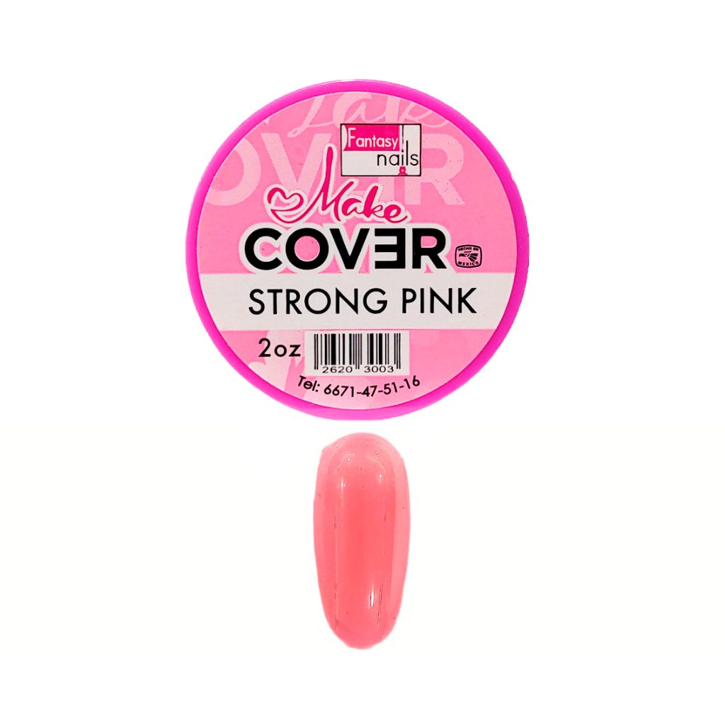 Acrílico Make Cover Strong Pink 2 oz Fantasy Nails – Alejandra Nail Shop