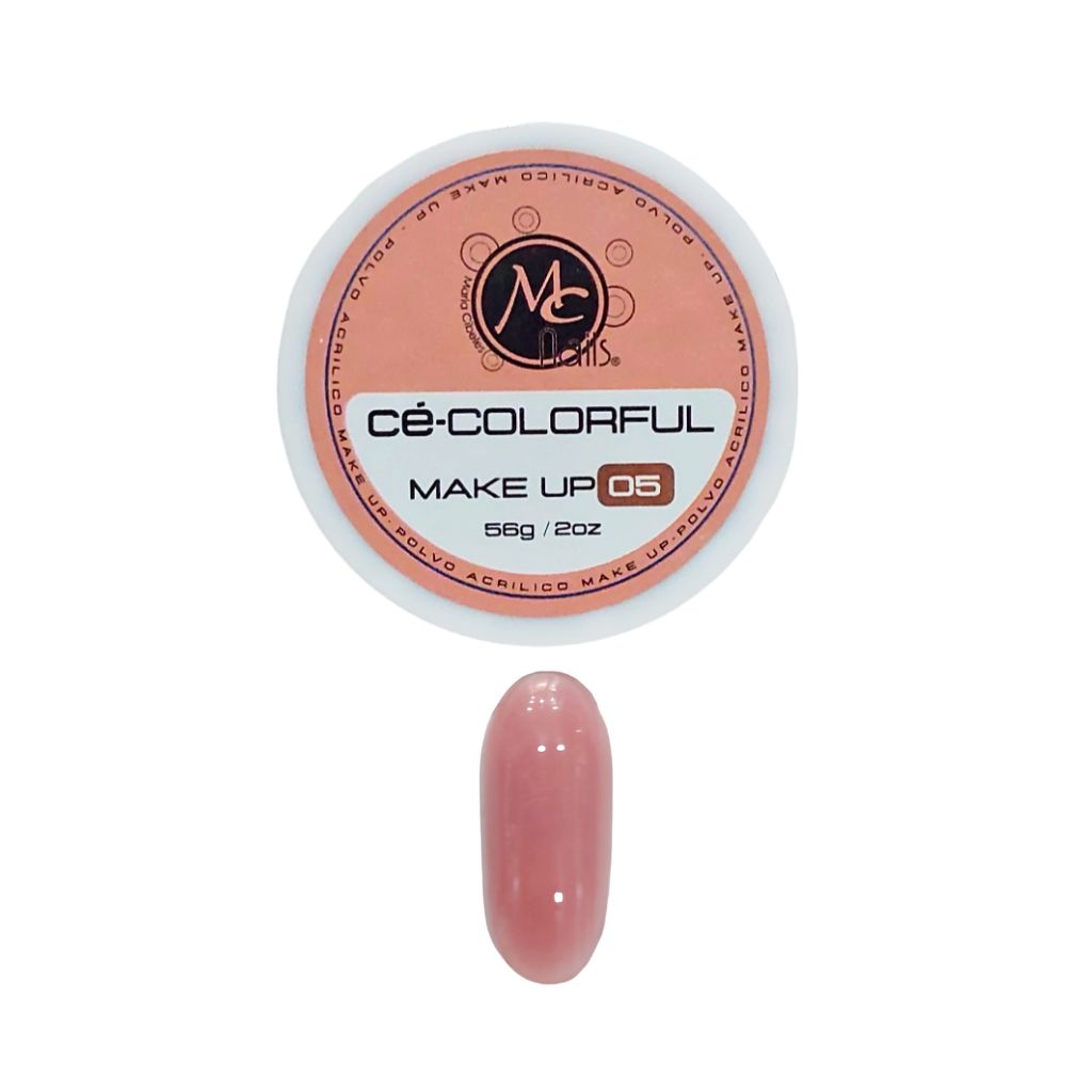 Acrílico Make Up #5 2 oz MC Colorful – Alejandra Nail Shop