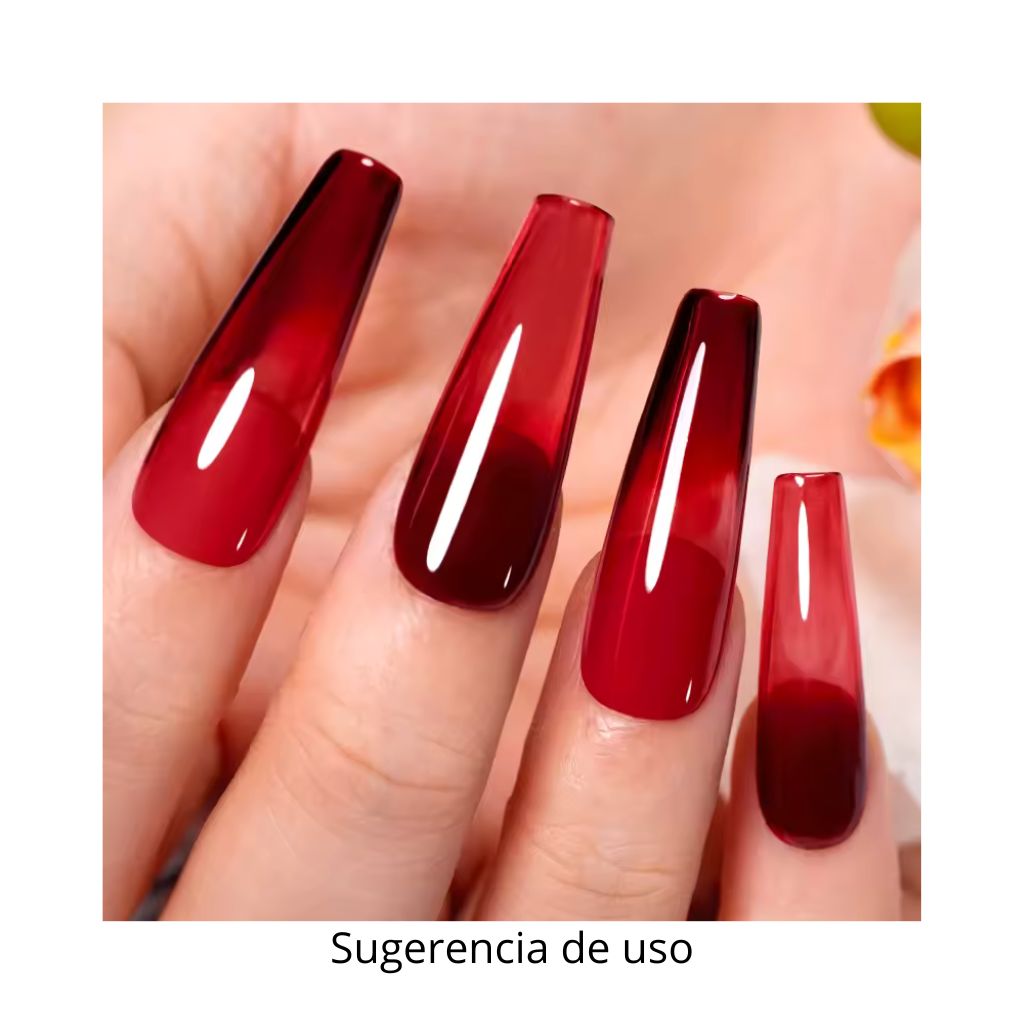 Gel #18 Rubí Vitral 15 ml Fantasy Nails – Alejandra Nail Shop