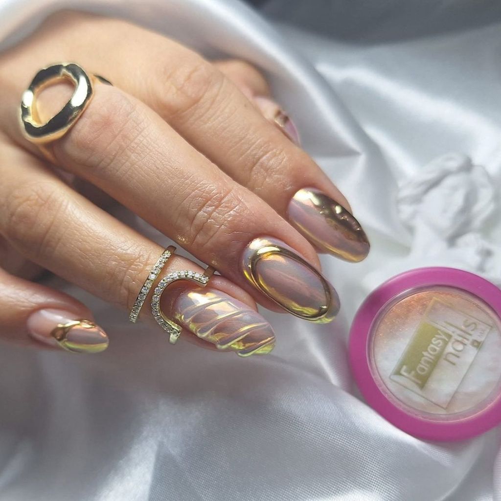 Efecto Aurora Arcoiris Fantasy Nails – Alejandra Nail Shop