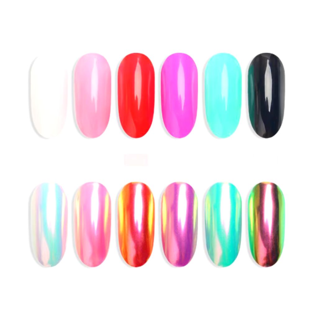 Efecto Aurora Arcoiris Fantasy Nails – Alejandra Nail Shop