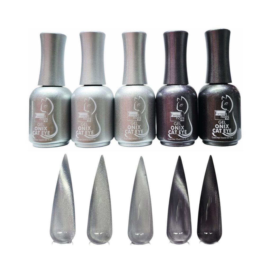 Gel Colección Cat Eye Onix 5 pzas Fantasy Nails – Alejandra Nail Shop