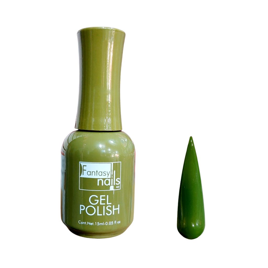 Gel #6 Verde Olivo 15 ml Fantasy Nails – Alejandra Nail Shop