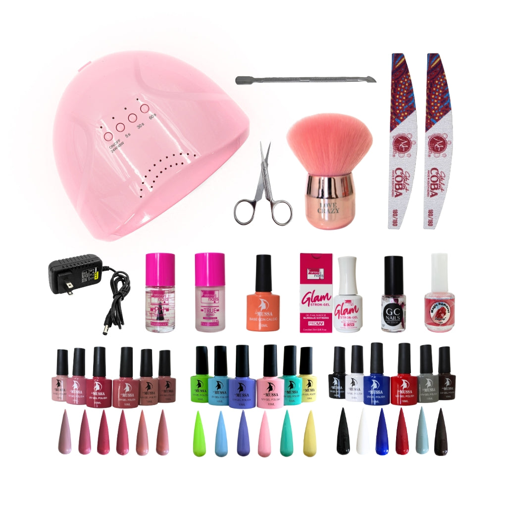 Kit de Gel para Uñas Profesional – Alejandra Nail Shop