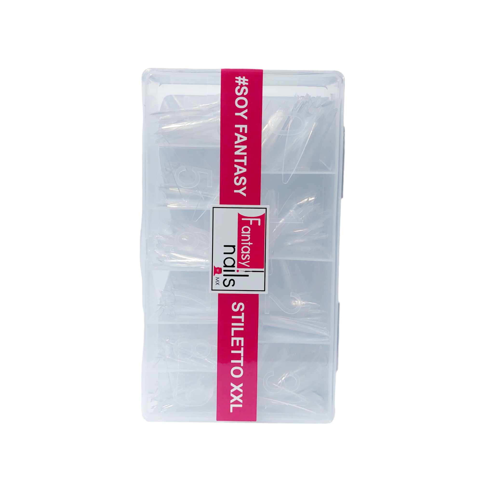 Tip Stiletto XXL 500 pzas Fantasy Nails – Alejandra Nail Shop