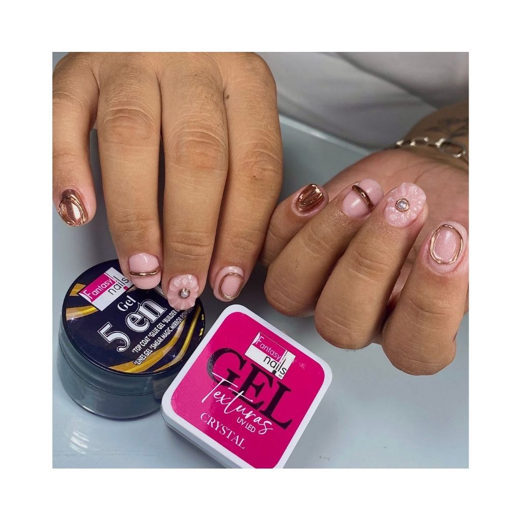 Gel Texturas Negro Fantasy Nails – Alejandra Nail Shop