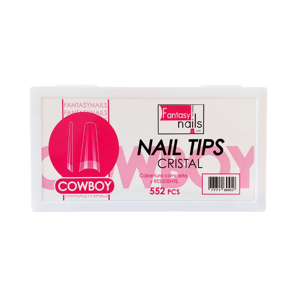 Tip Cowboy Crystal 550 pzas Fantasy Nails – Alejandra Nail Shop