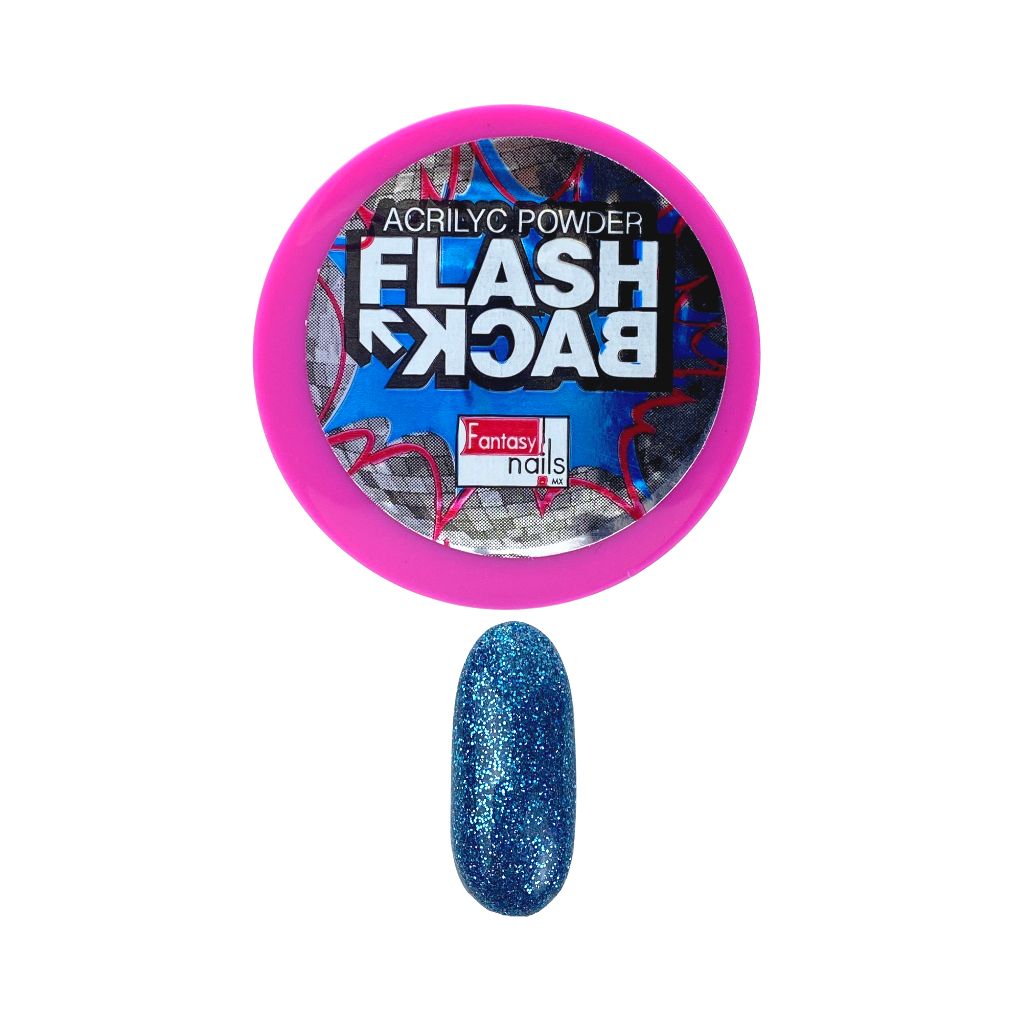 Acrílico Flash Back Azul 1 oz Fantasy Nails – Alejandra Nail Shop