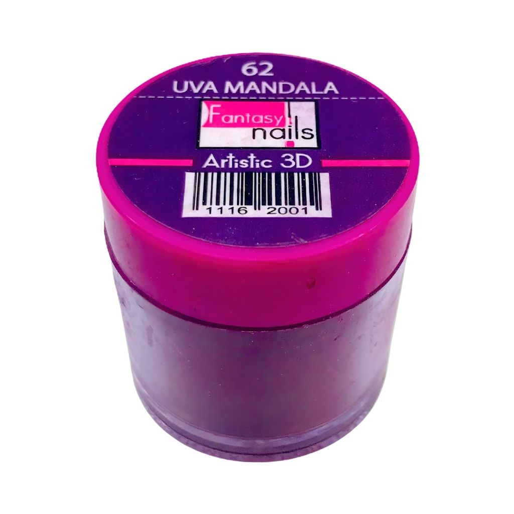 Acrílico Acricolor Uva Mandala #62 Fantasy Nails – Alejandra Nail Shop