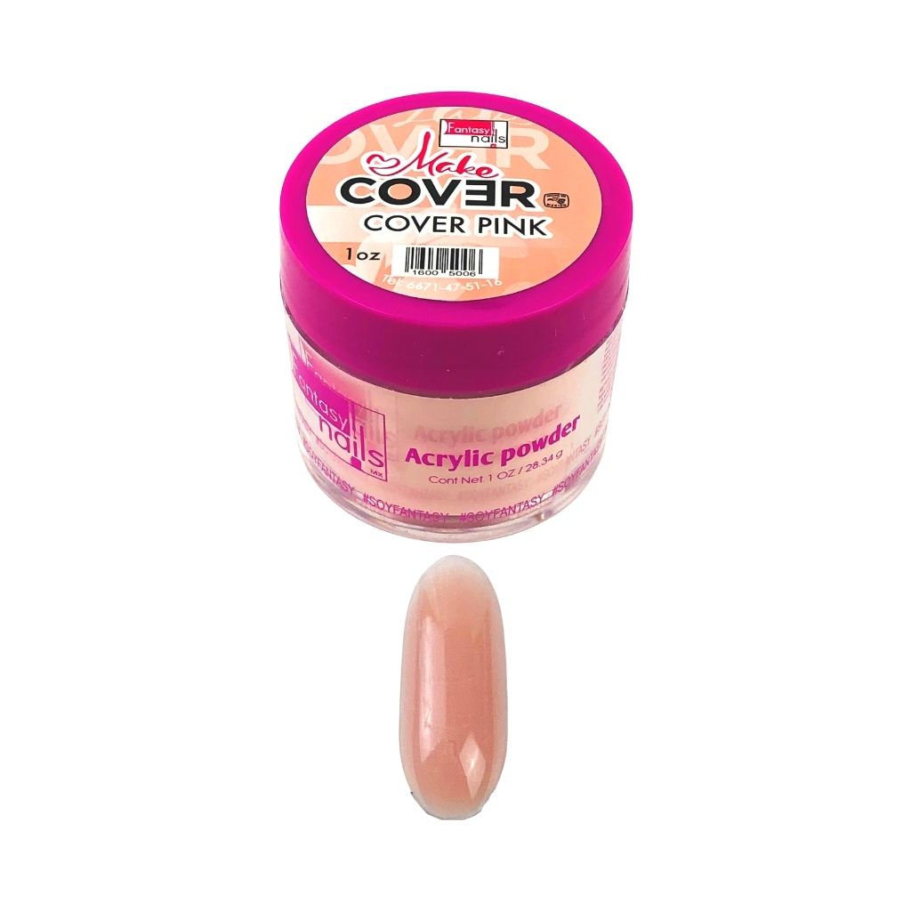 Acrílico Make Cover Cover Pink 1 oz Fantasy Nails – Alejandra Nail Shop