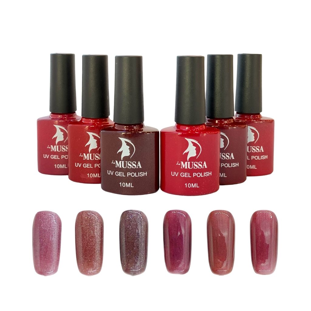 Gel Gama Z 6 pzas MUSSA – Alejandra Nail Shop