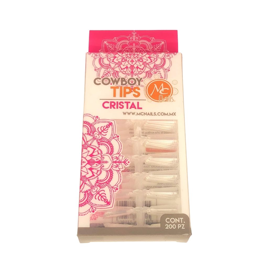 Tip Cowboy Crystal 200 pzas MC Nails – Alejandra Nail Shop