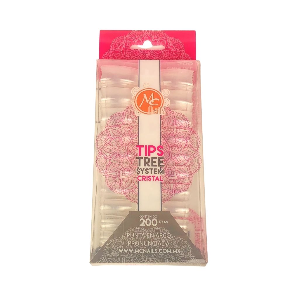 Tip Cuadrado Crystal 200 pzas MC Nails – Alejandra Nail Shop