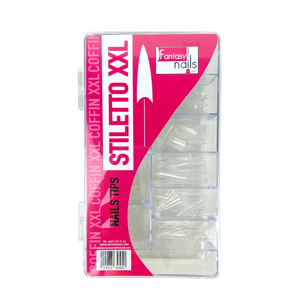 Tip Stiletto XXL 500 pzas Fantasy Nails – Alejandra Nail Shop